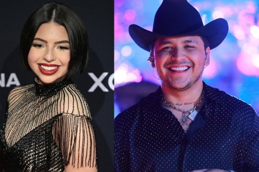 Ángela Aguilar comparte primera foto con Christian Nodal