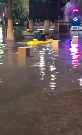 Captan a torreonense remando en la Morelos